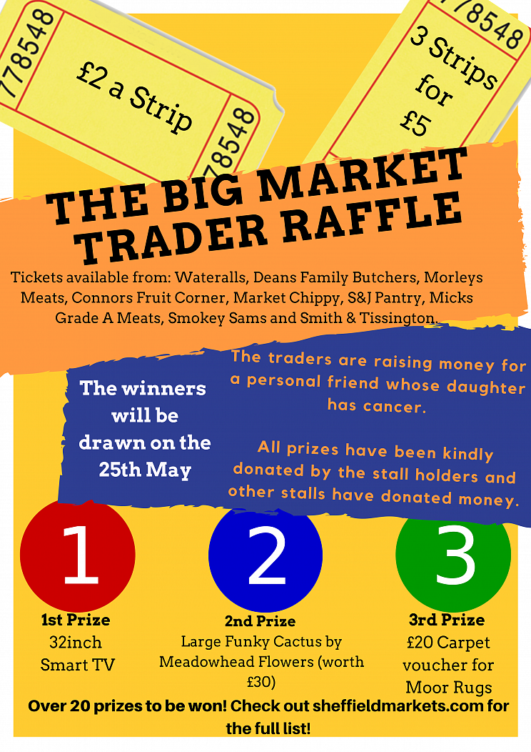 The Big Market Trader Raffle | Sheffield Markets