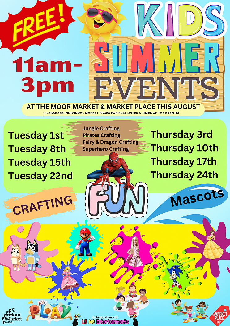 SUMMER EVENTS IN THE MARKETS | Sheffield Markets