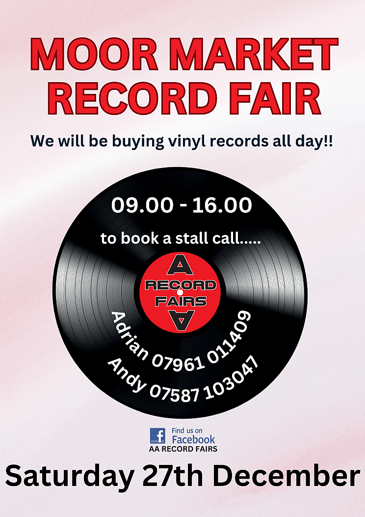 AA RECORD FAIR - SATURDAY 27TH | Sheffield Markets